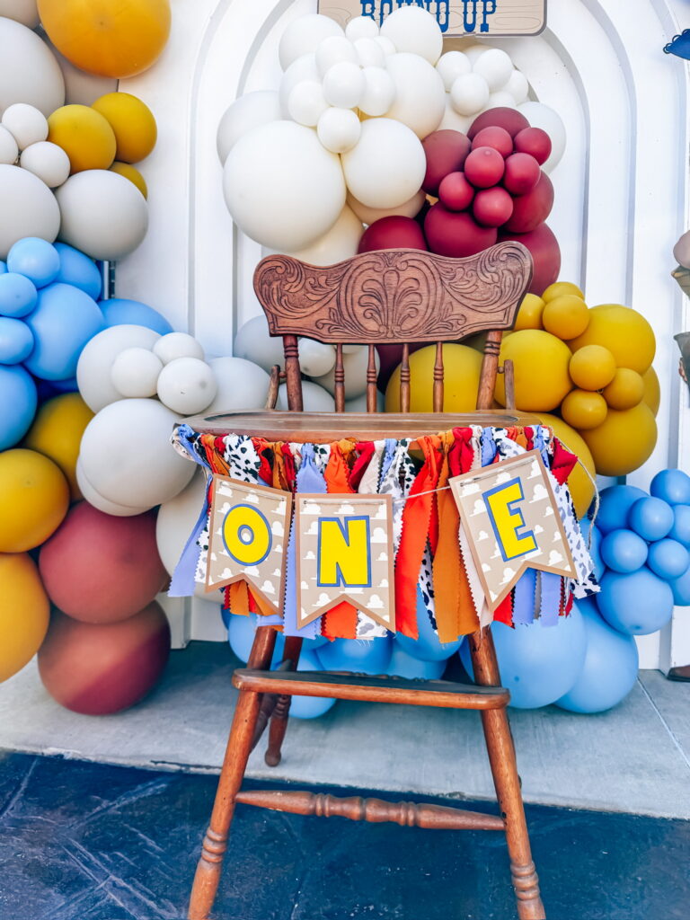 Buzzing into One | A Modern Toy Story Party - landpartyrentals.com